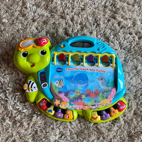 vtech | Toys | Vtech Touch And Teach Sea Turtle Interactive Learning ...